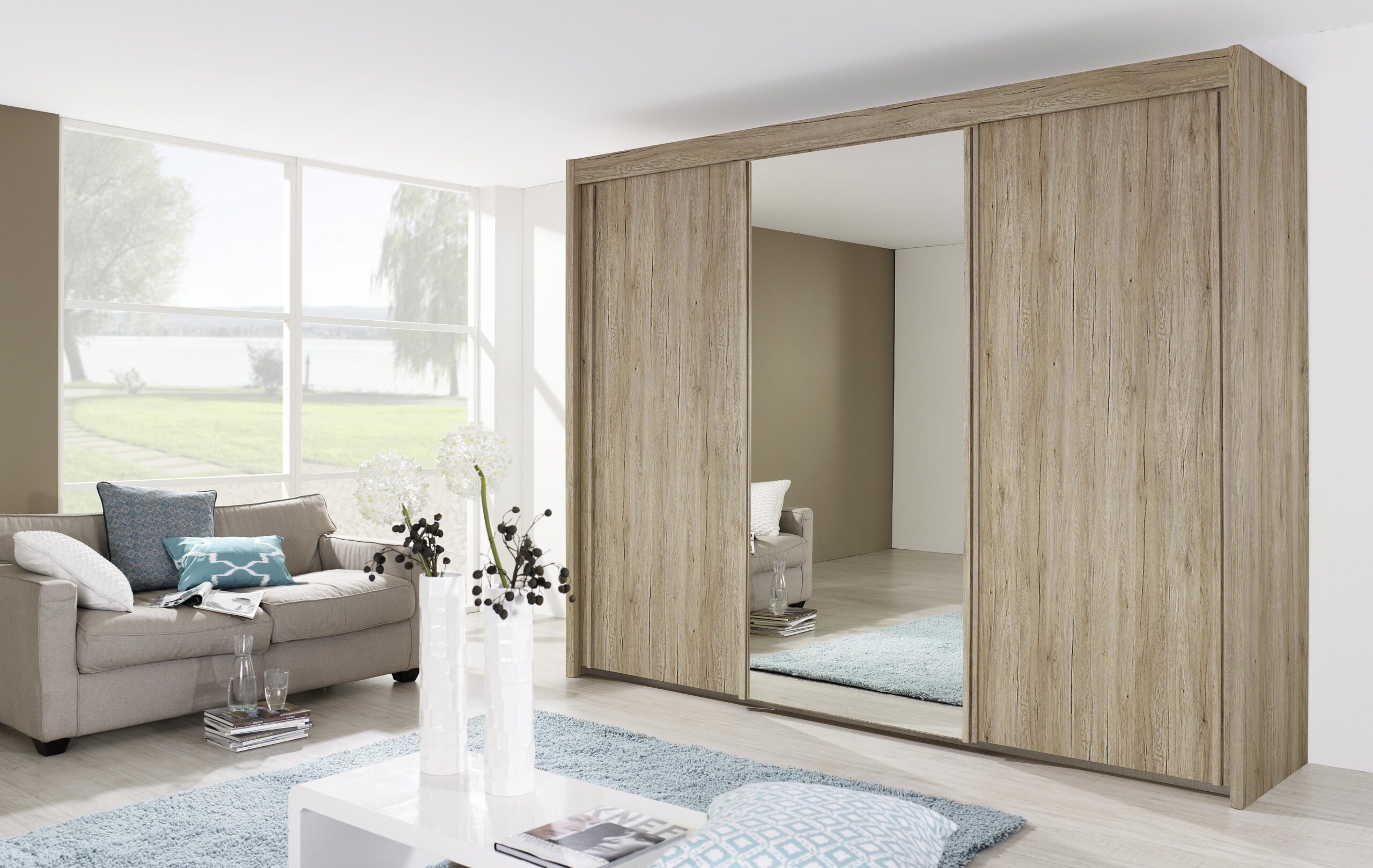 Galyway Slide Robe 3 door - Patrick Warren Interiors Ltd
